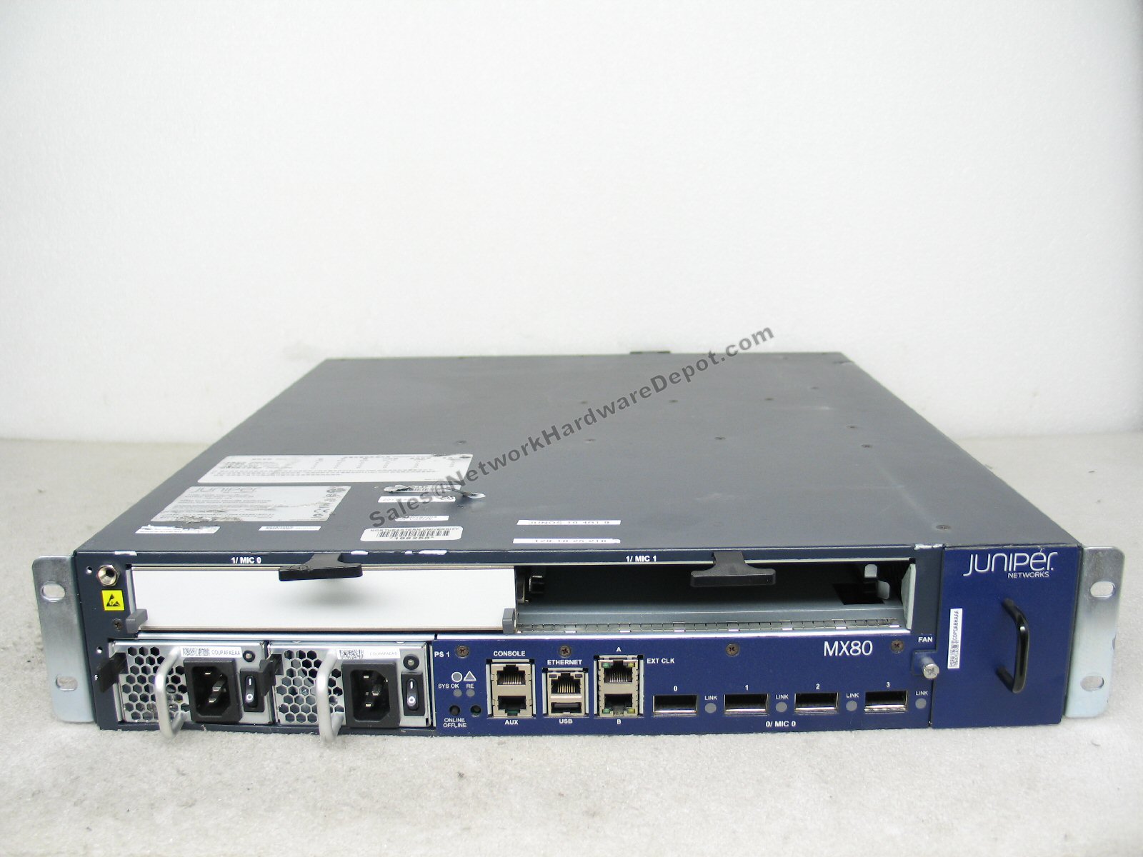 Juniper Networks MX80-AC Router 4x 10GE XFP & Dual AC Power - 1 Year ...